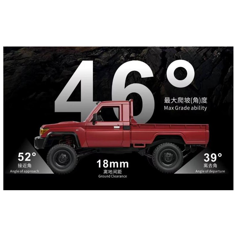 MN MODEL MN82 1/12 Rock Crawler Brushed RC Car RTR