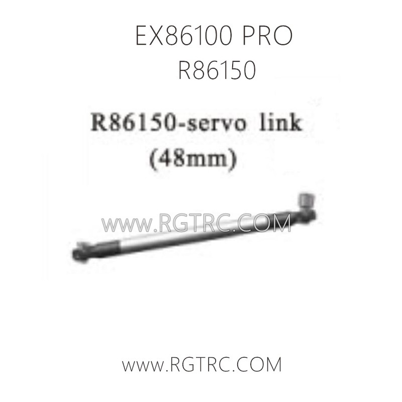 RGT EX86100 PRO Parts R86150 Servo Link 48mm